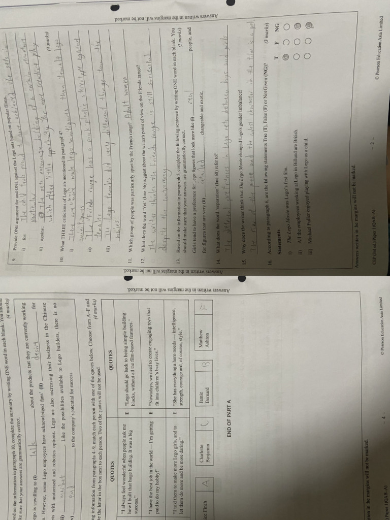 Set 7 Paper 1A | PDF