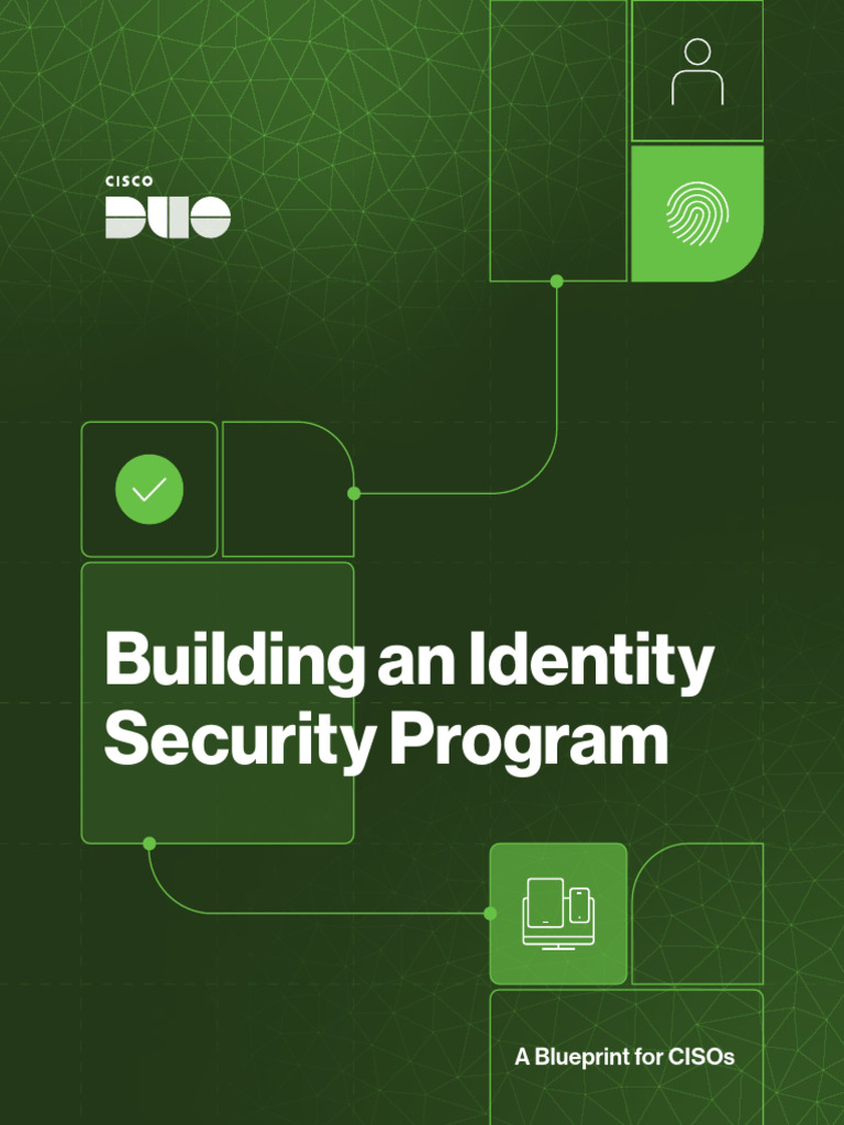 Cisco Duo Identity Security Blueprint | PDF | Security | Computer Security