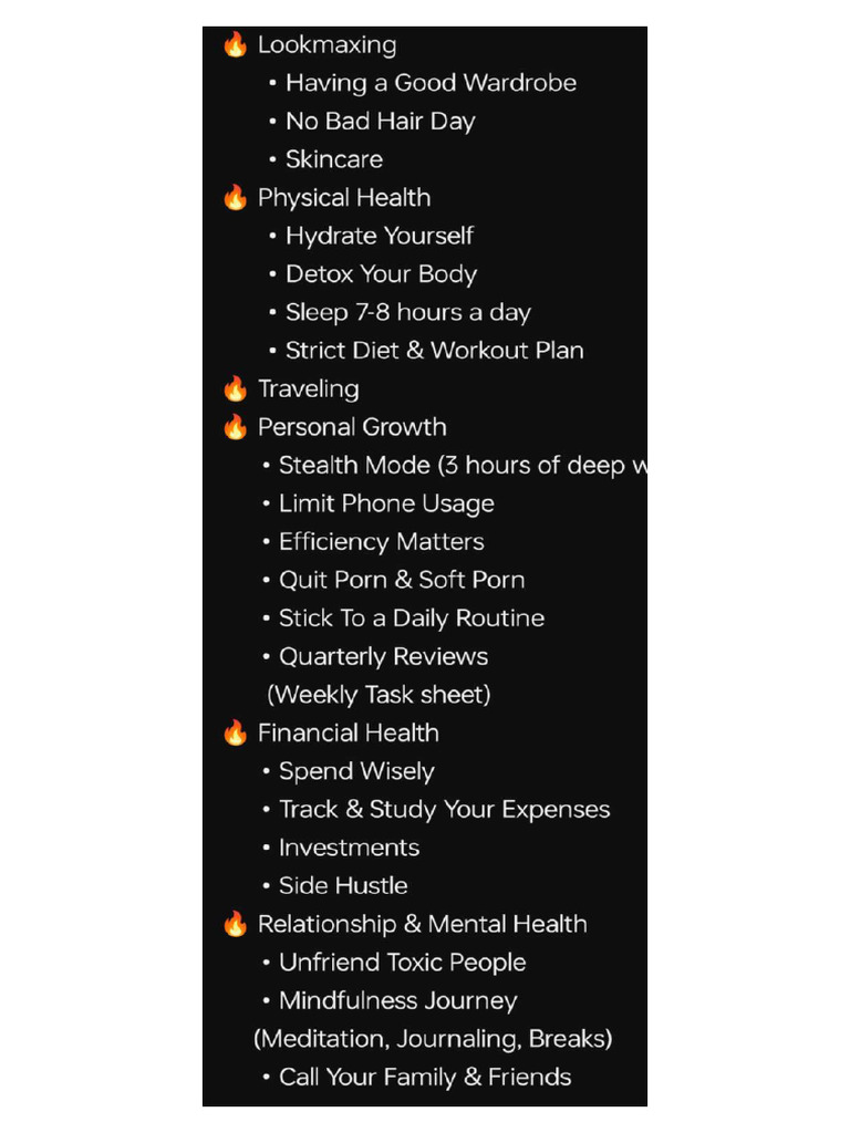 2025 Resolutions | PDF