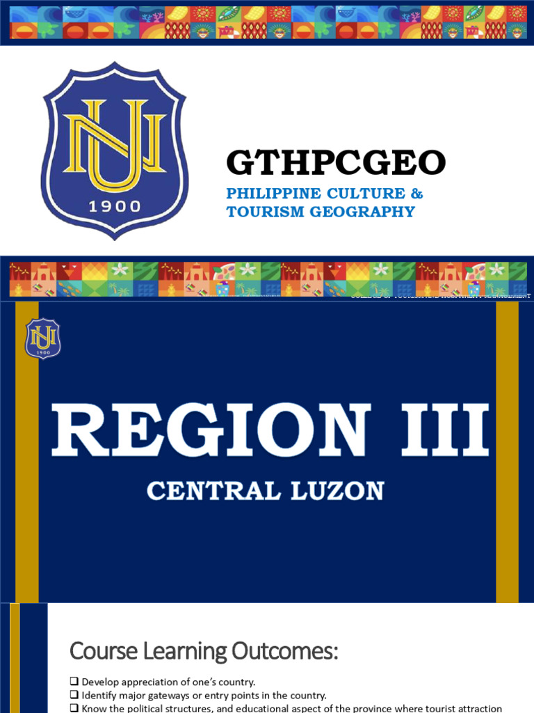 Central Luzon Tourism and Culture Guide | PDF