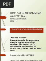 Leesbegrip - Graad 1 | PDF