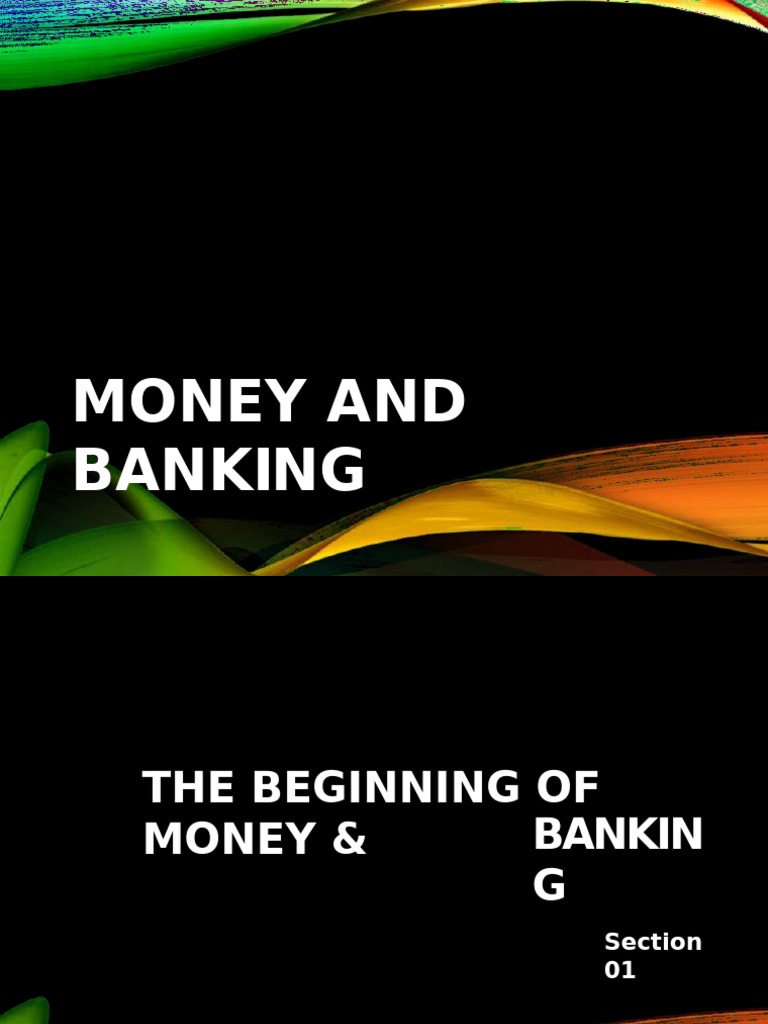 money and banking | PDF | Banks | Money