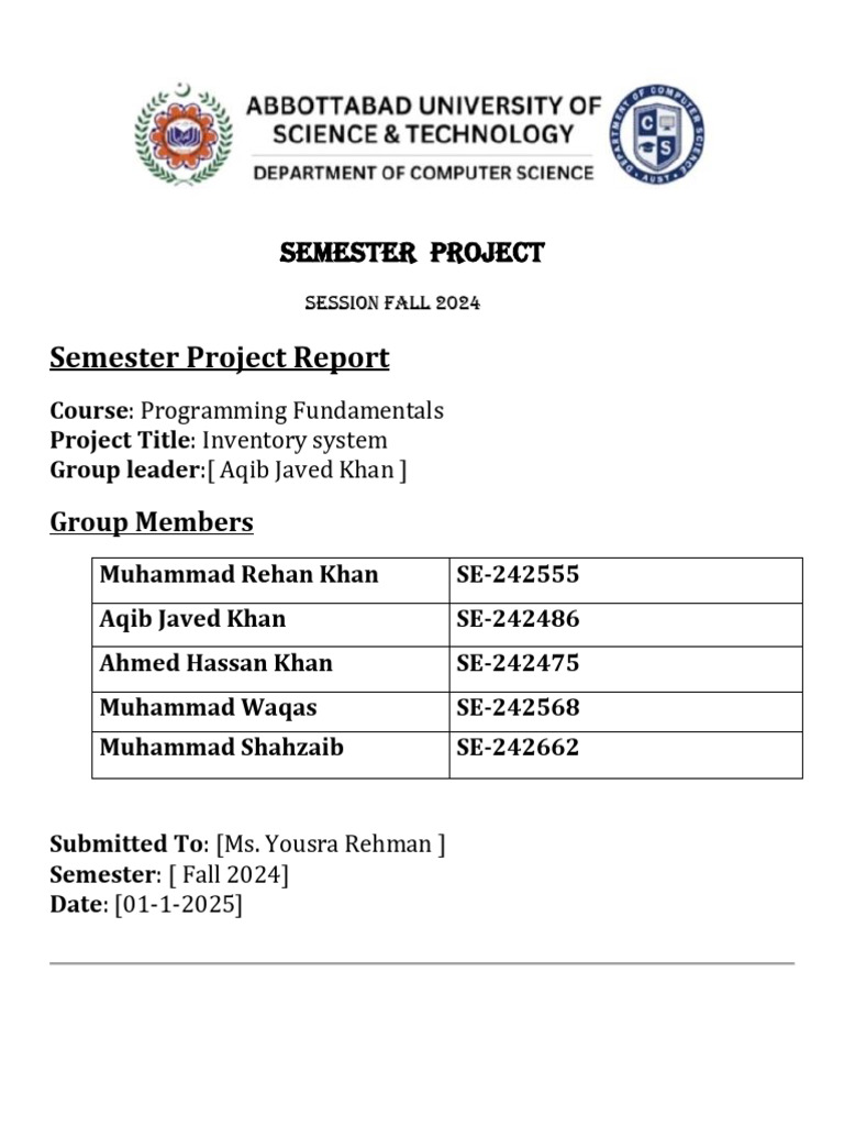 Pf Final Project | PDF | Databases | My Sql