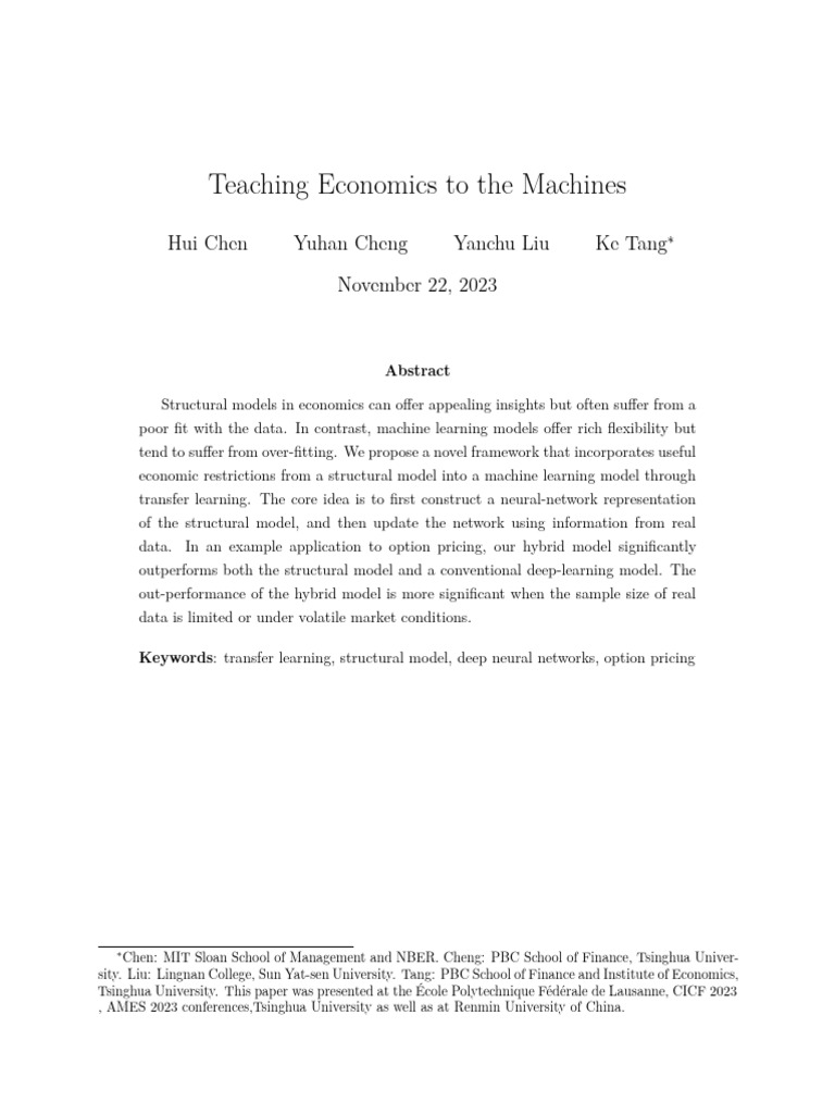 Economists Guide to AI Models | PDF | Artificial Neural Network | Deep ...