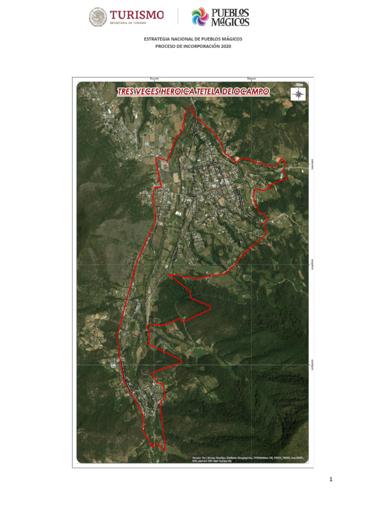 Informacion Cartografica Tetela de Ocampo | PDF