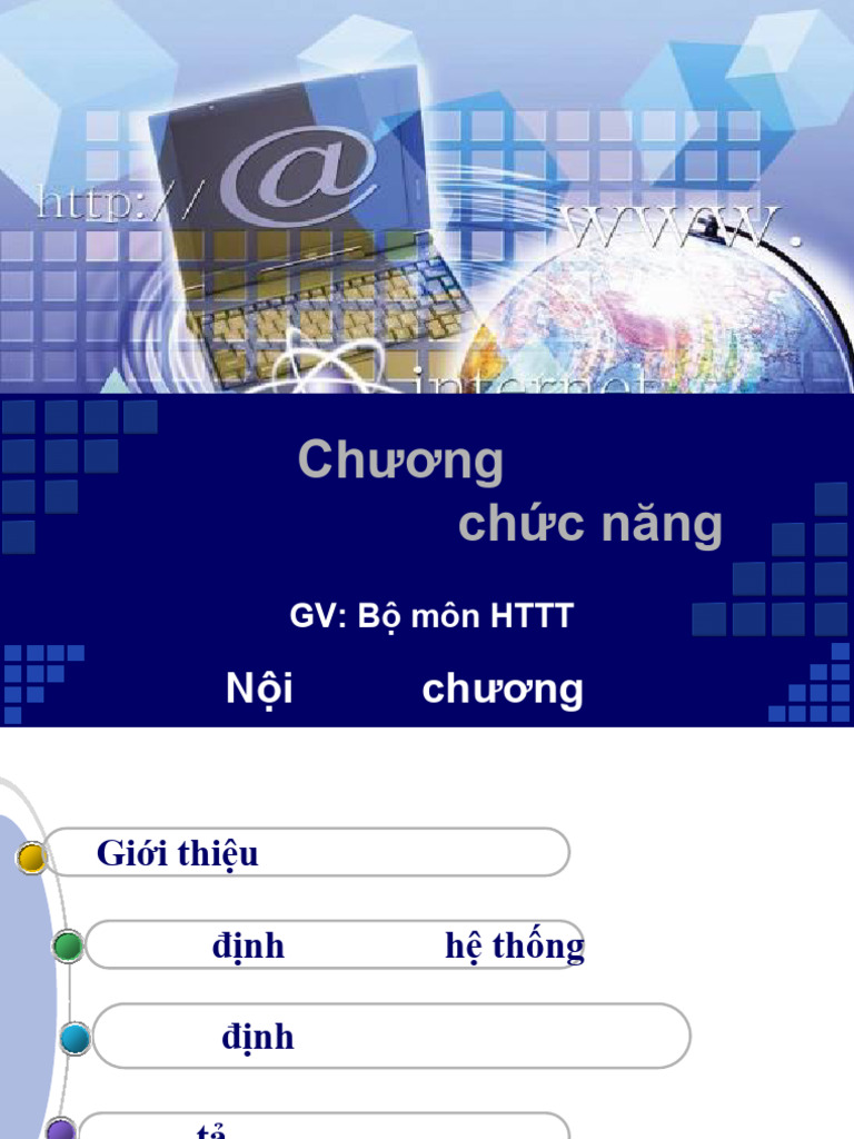 Chuong 4_PTTKHTTT_Mo hinh hoa chuc nang | PDF