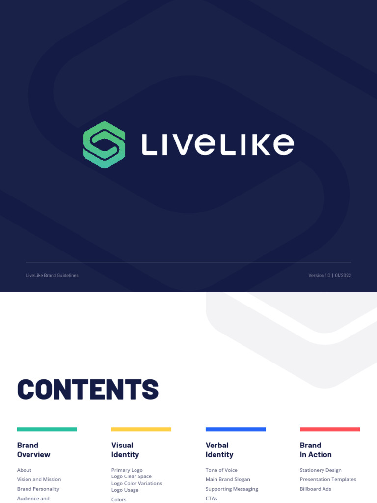 LiveLike Brand Guidelines - Compressed | PDF | Logos | Brand