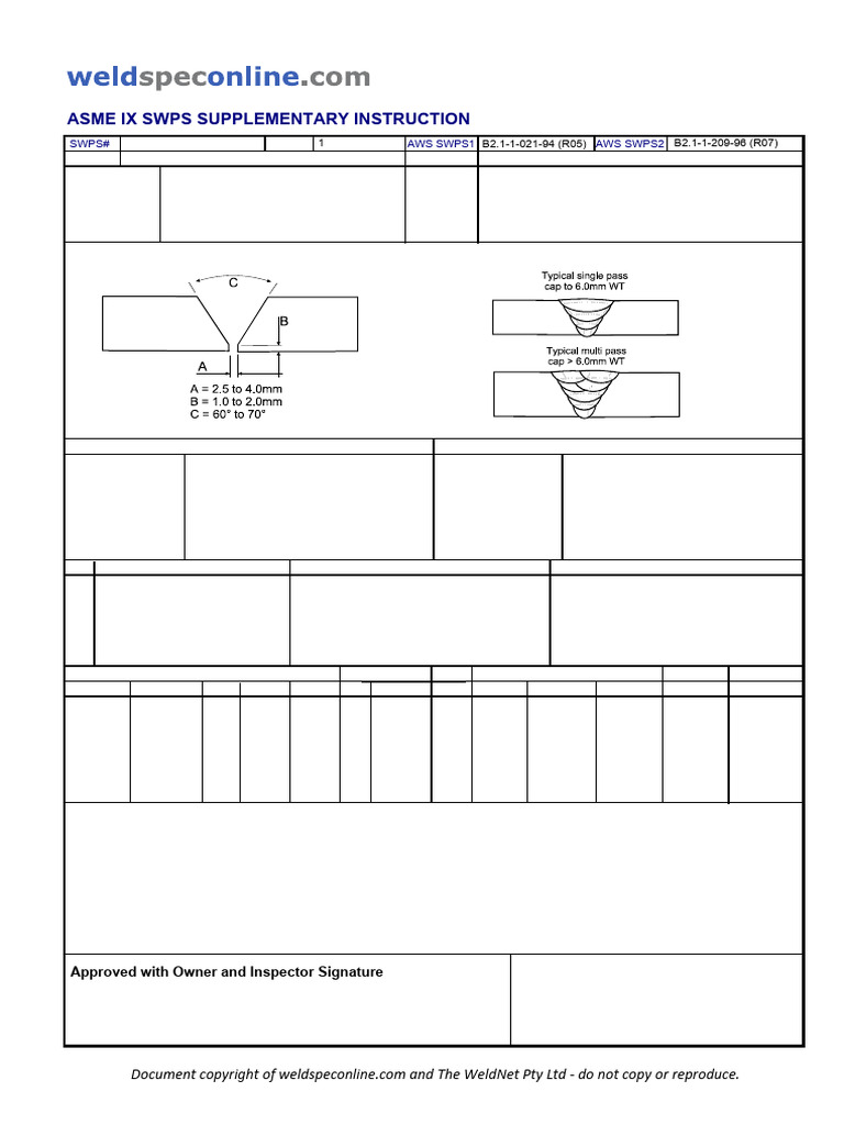 WPS-1-1-1-2-001-Rev-1 | PDF | Welding | Construction WPS-1-1-1-2-001-Rev-1 | PDF | Welding | Construction