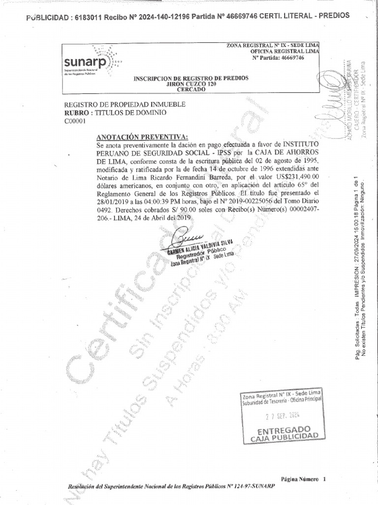 Partida Electrónica N 46669746 Pdf