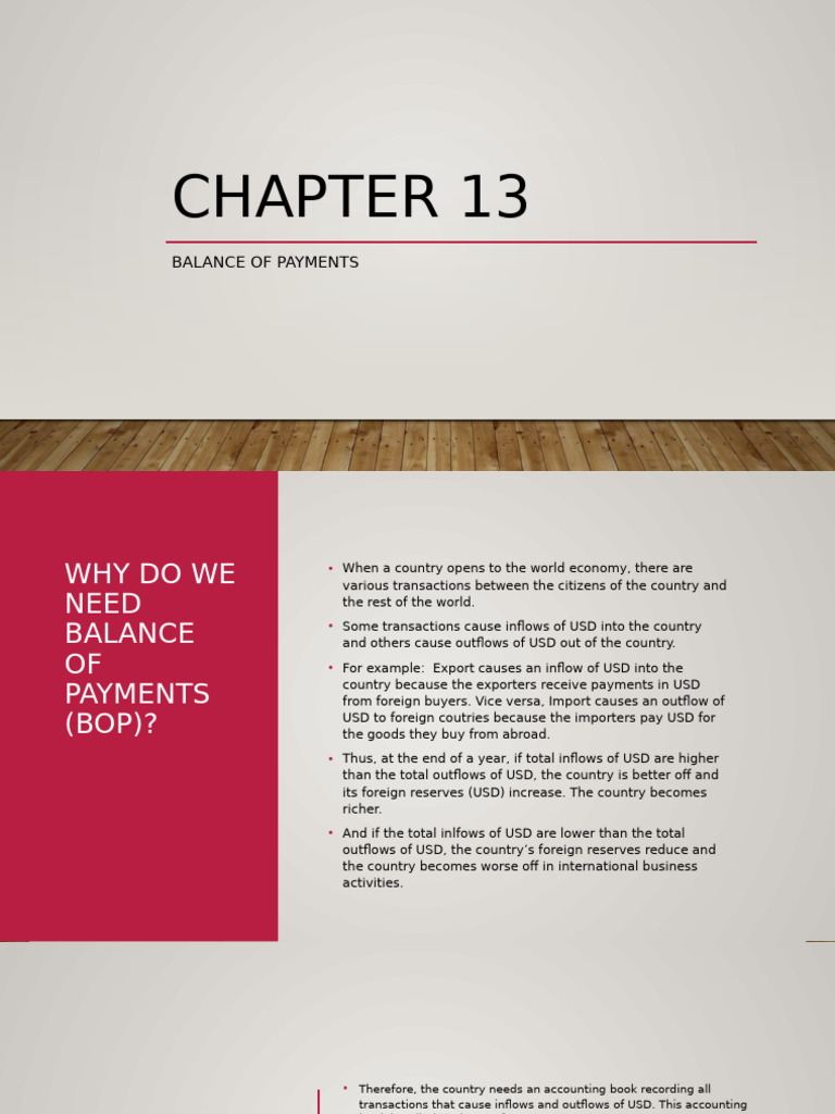 Understanding Balance of Payments (BOP) | PDF | Debits And Credits ...