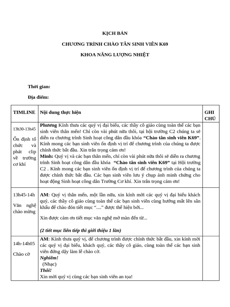 KỊCH BẢN SDCD KHOA NĂNG LƯỢNG NHIỆT | PDF