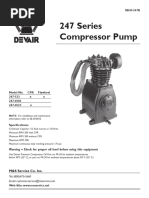 Quincy Compressor Oil Capacities Guide | PDF | Gallon | Energy Technology