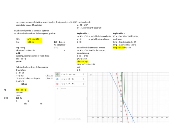 Ejercicio 2 Micro Sin Grafica | PDF