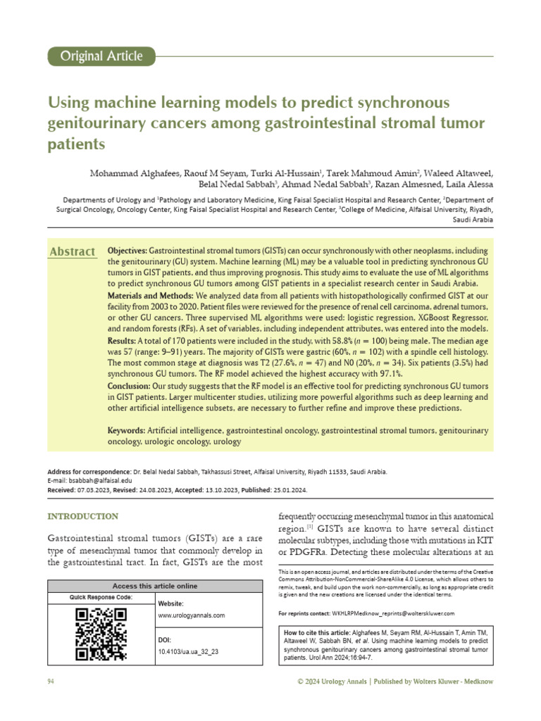 Using Machine Learning Models To Predict.12 | PDF | Machine Learning ...
