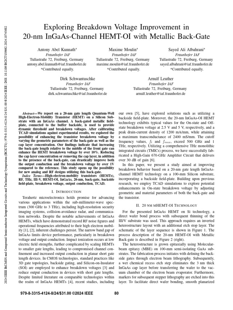 back metal gate | PDF | Field Effect Transistor | Transistor