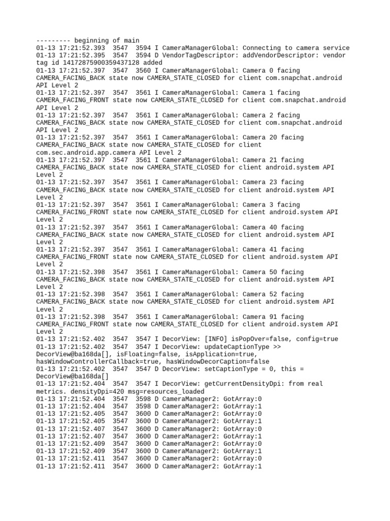 Logcat 1736767312352 | PDF | Software Engineering | Software Development