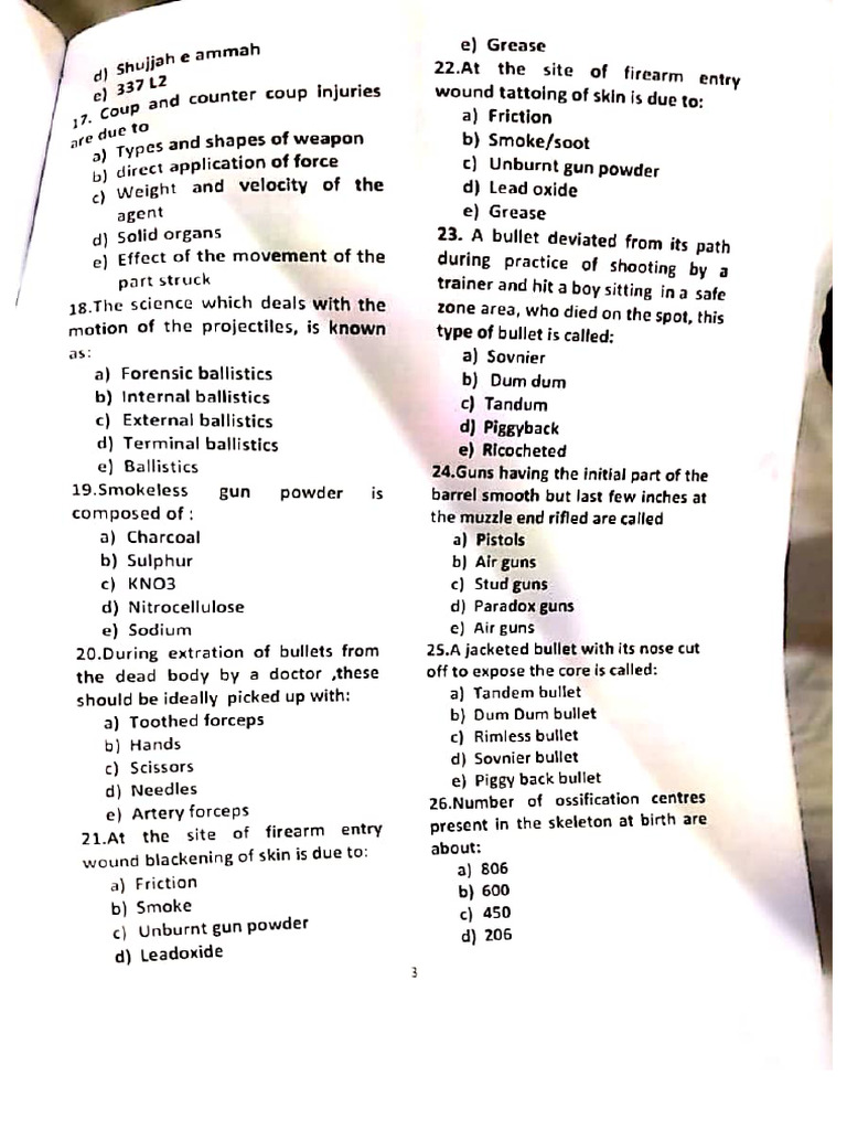 Forensic Test1 Batch 48 | PDF