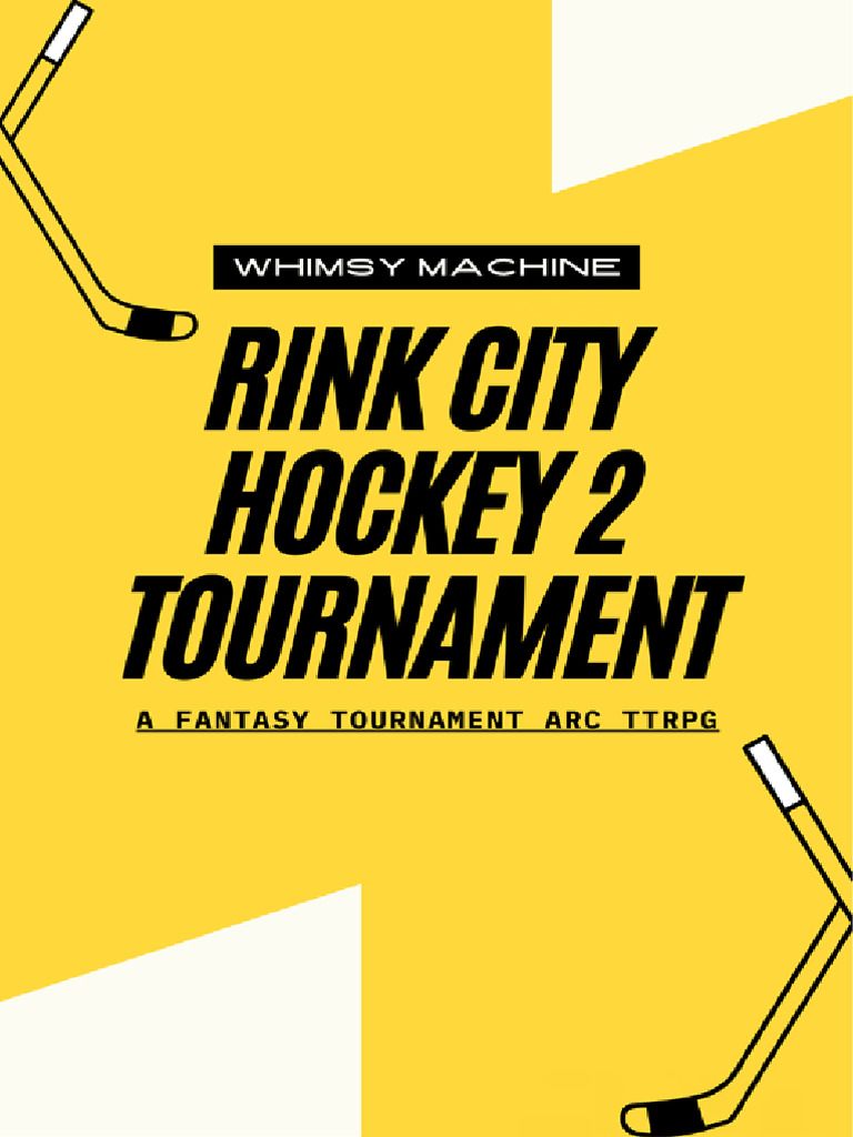 Rink City Hockey 2 Tournament | PDF