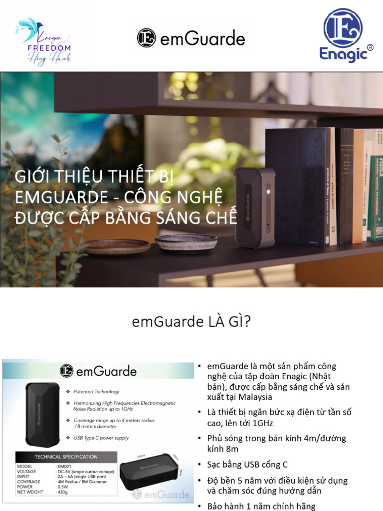 Giới thiệu thiết bị emGuarde | PDF