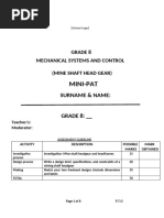 Mathematics Grade 8 Term 3 2023 Test-1 | PDF | Euclidean Geometry ...