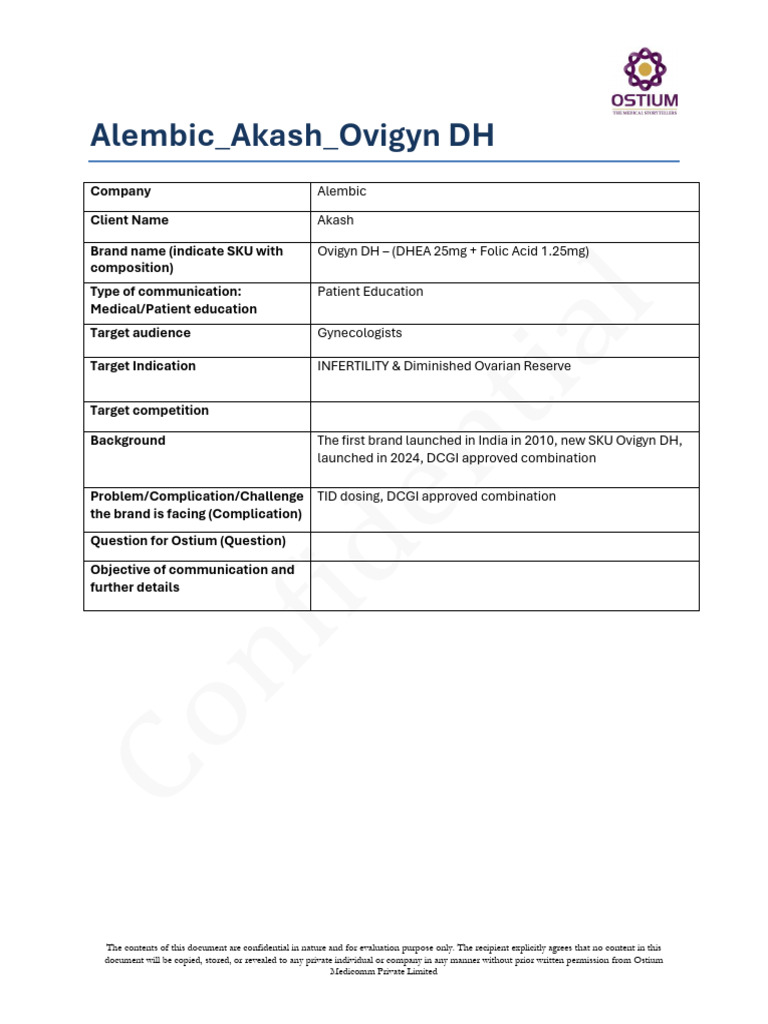 Ovigyn DH Patient & Medical Education | PDF | Clinical Medicine ...