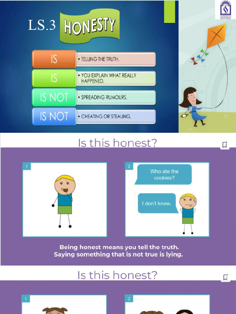 QH PPT - LS - 3 HONESTY - JUNE-2024 | PDF