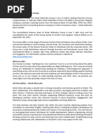 Deloitte USI - A&A - RADC Analyst - JobDescription | PDF | Audit ...