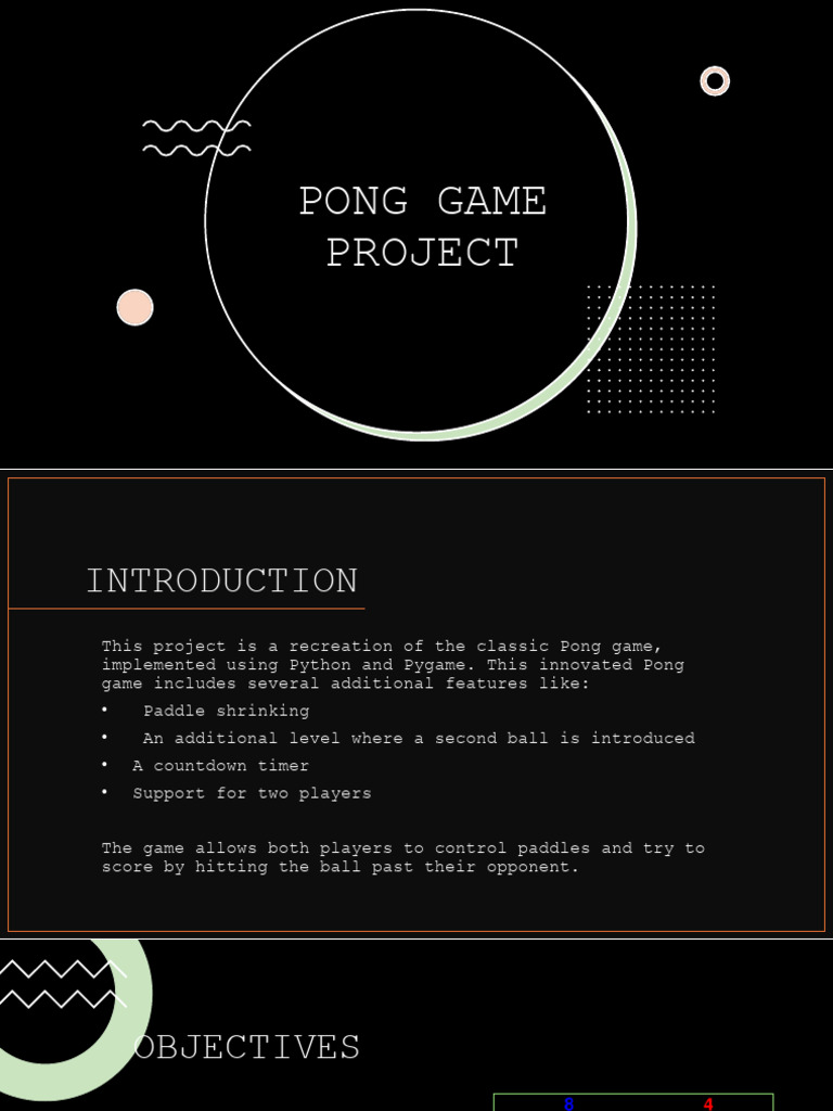 pong game | PDF | Computing