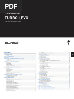 Levo Bike User Manual | PDF | Vehicle Technology | Vehicles