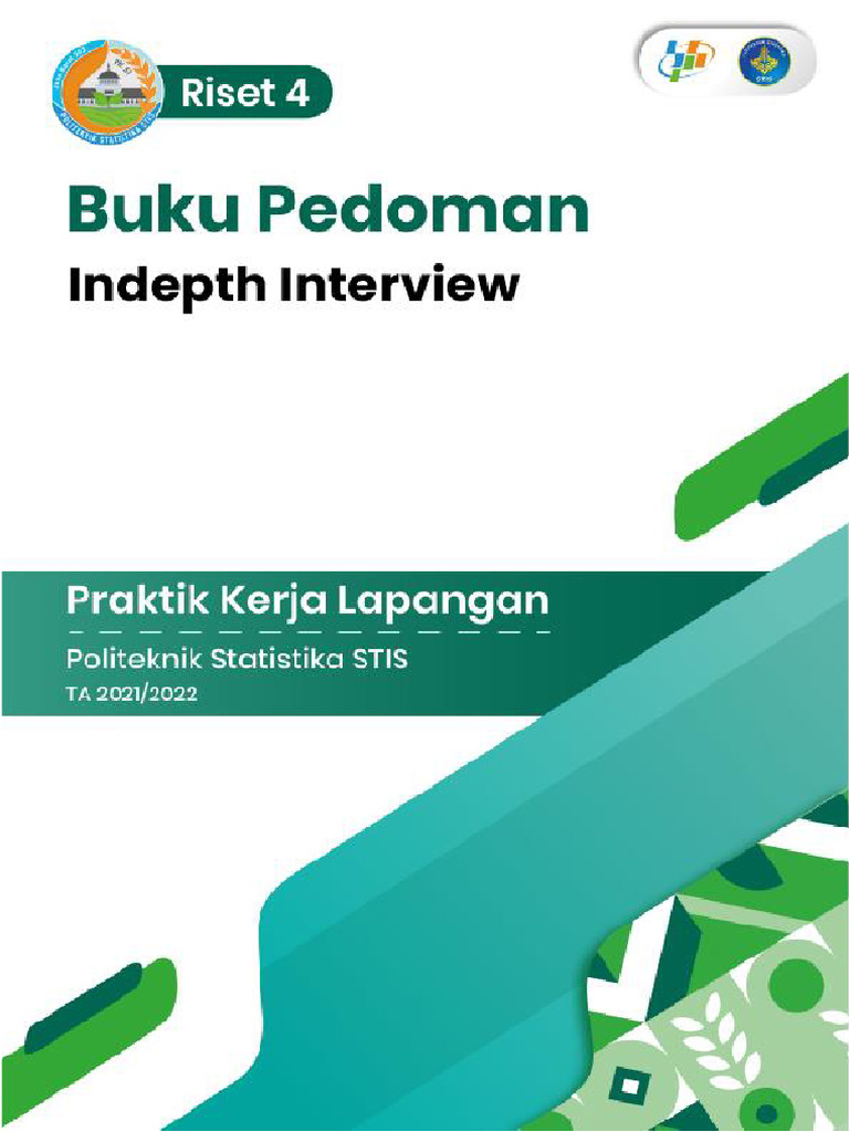(Riset 4-61) Buku Pedoman Pencacahan Indepth Interview | PDF