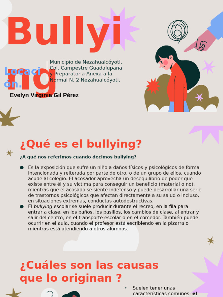 World Day of Bullying Prevention Activities by Slidesgo | PDF | Acoso ...