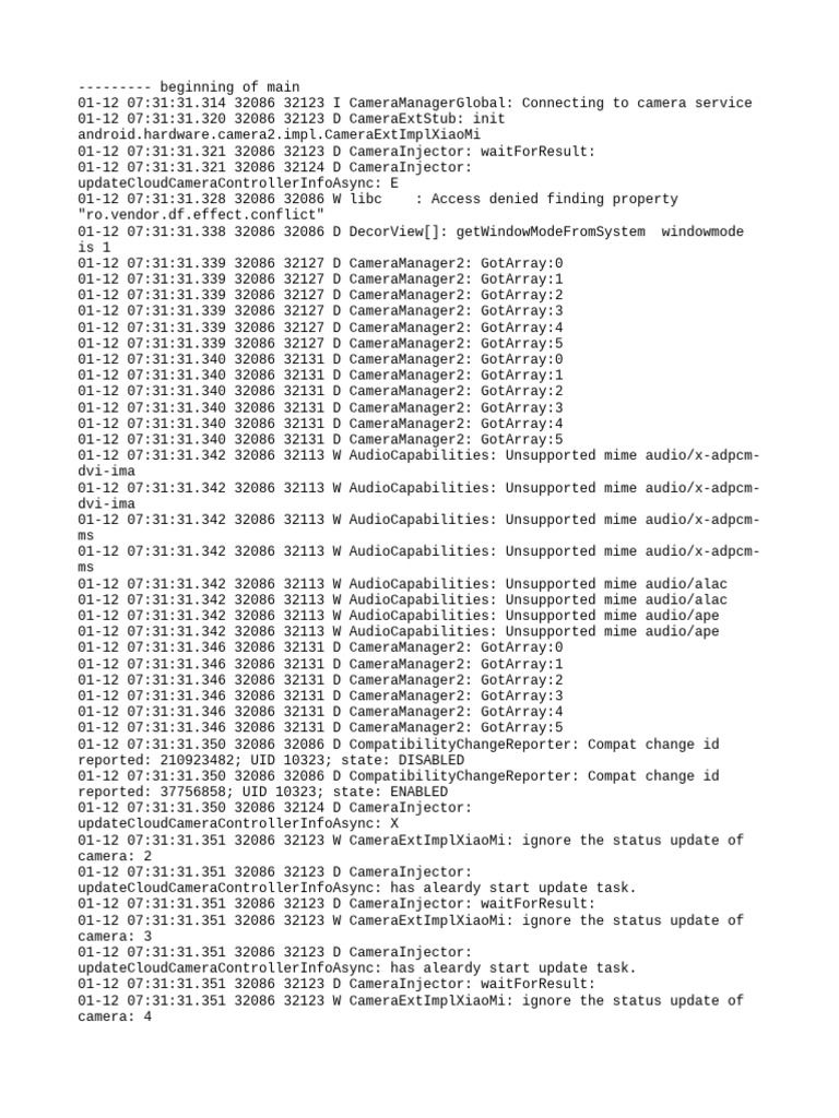 Logcat | PDF | Computer Engineering | Software