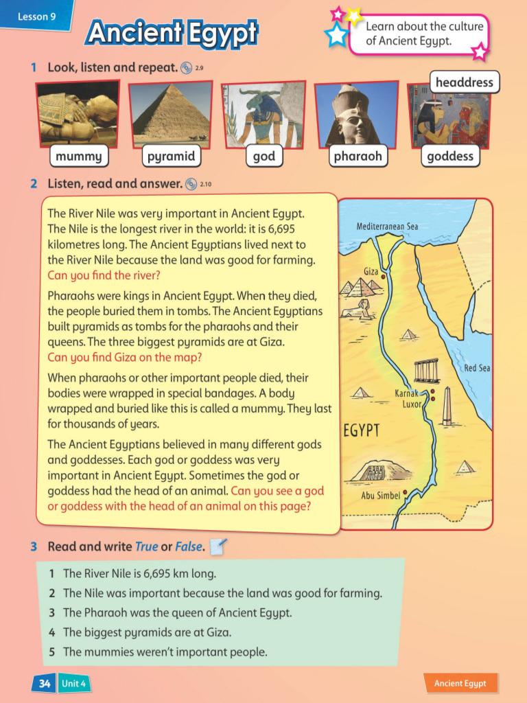Ancient Egypt. 8th Jan | PDF