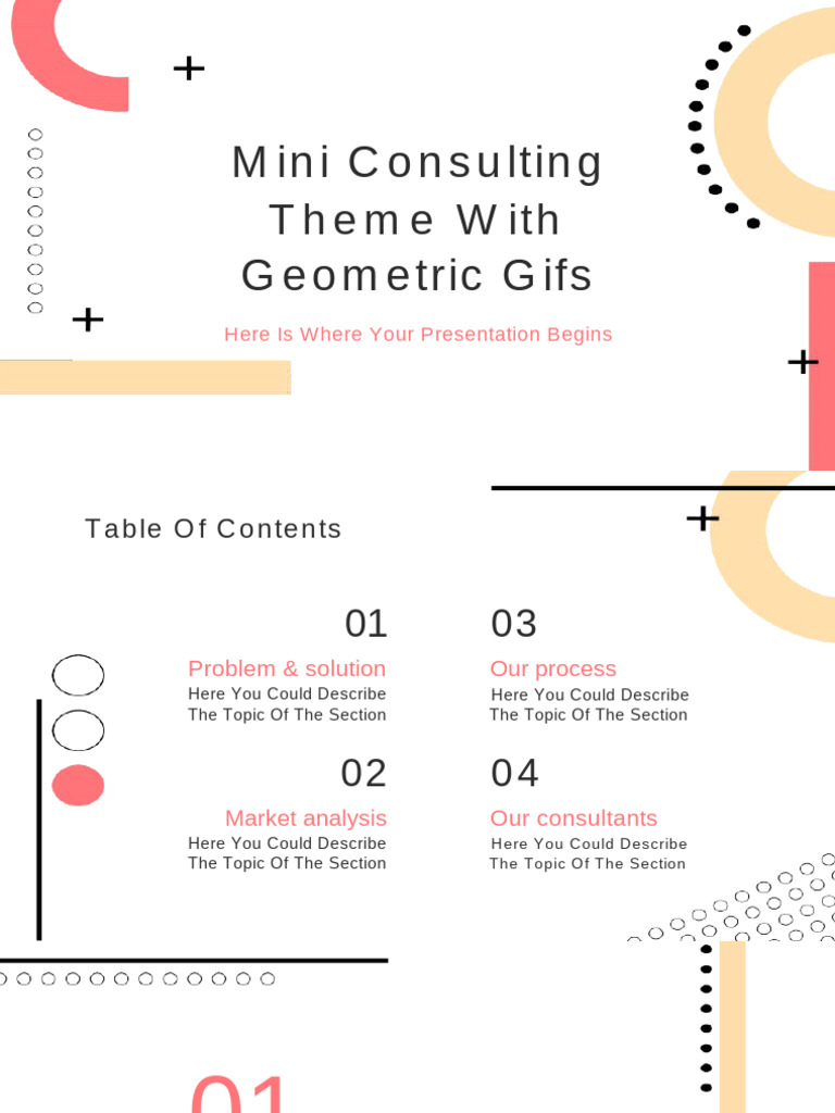 Mini Consulting Theme With Geometric Gifs 4 | PDF | Copy Editing
