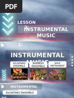 Instrumental Music Panay Bukidnons Bamboo Musical Instruments and ...