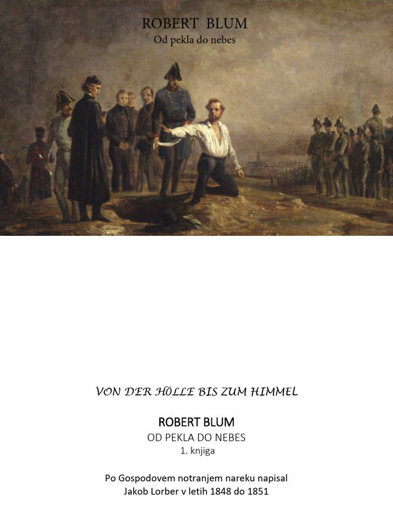 Jakob Lorber - Robert Blum 1 | PDF