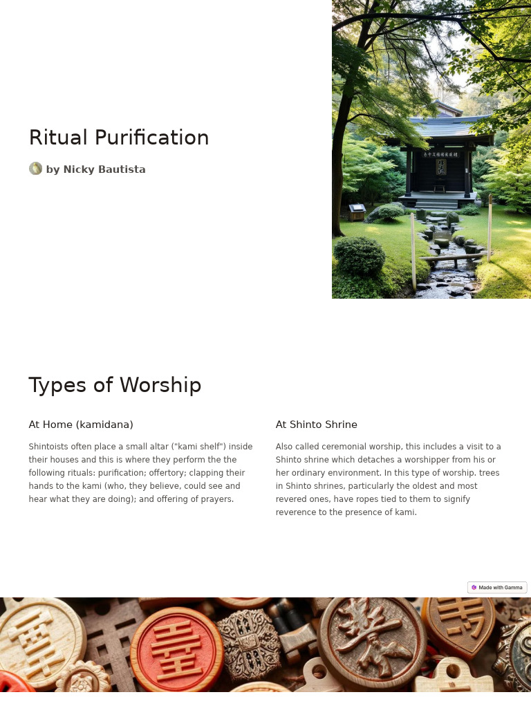 Ritual Purification | PDF | Shinto | Amulet