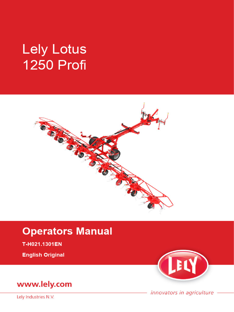 1250 Profi Parts Manual | PDF | Tractor | Manufactured Goods