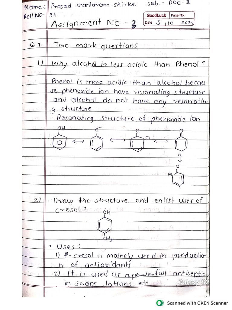 organic chemistry notes | PDF