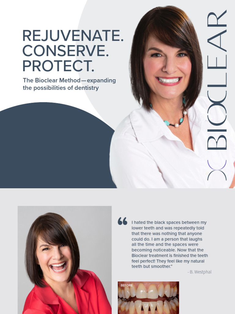 Bioclear - Brochure | PDF | Human Tooth | Dentistry