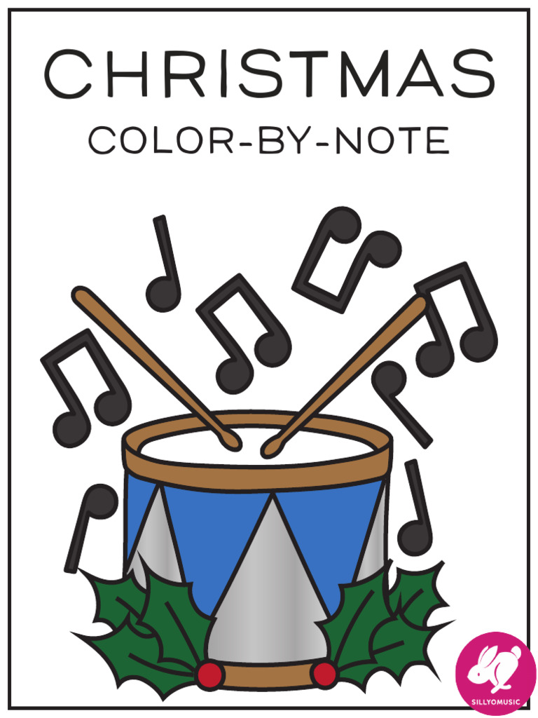 ChristmasColorbyNoteMusicColoringPages | PDF