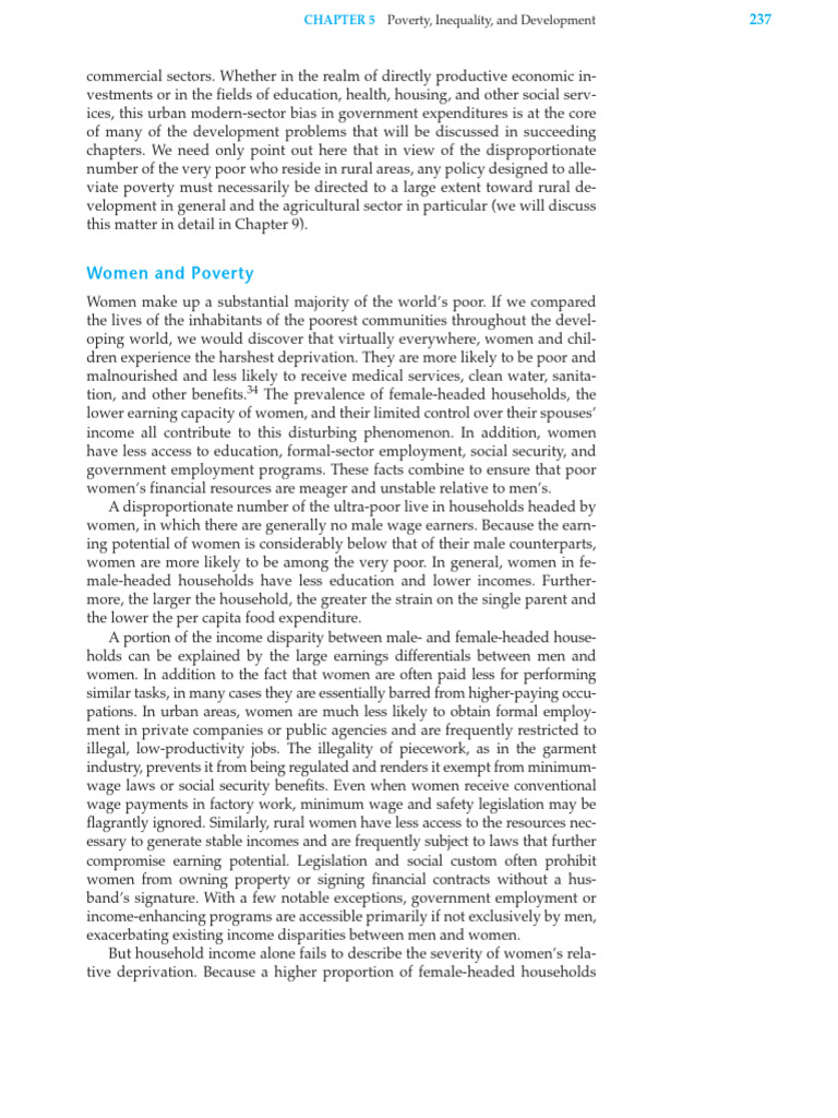 Women-and-Poverty | PDF | Poverty | Poverty & Homelessness