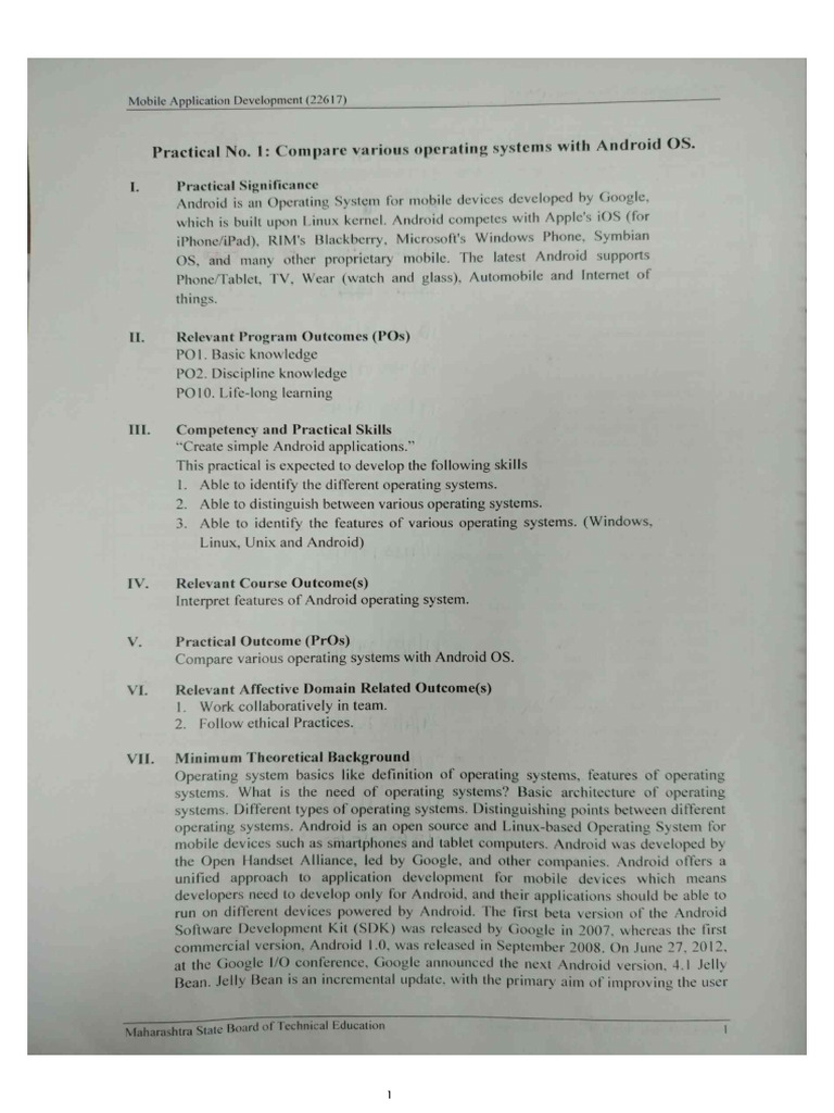 MAD Practical 1-5 | PDF