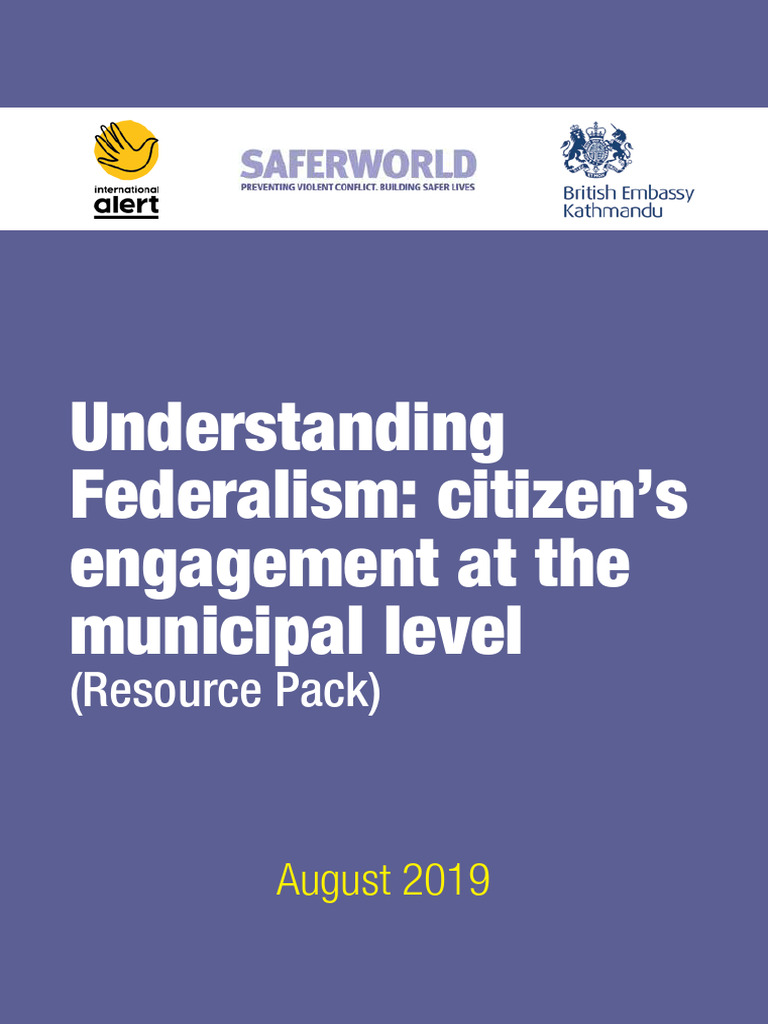 Federalism Book English 2019 | PDF | Elections | Federation