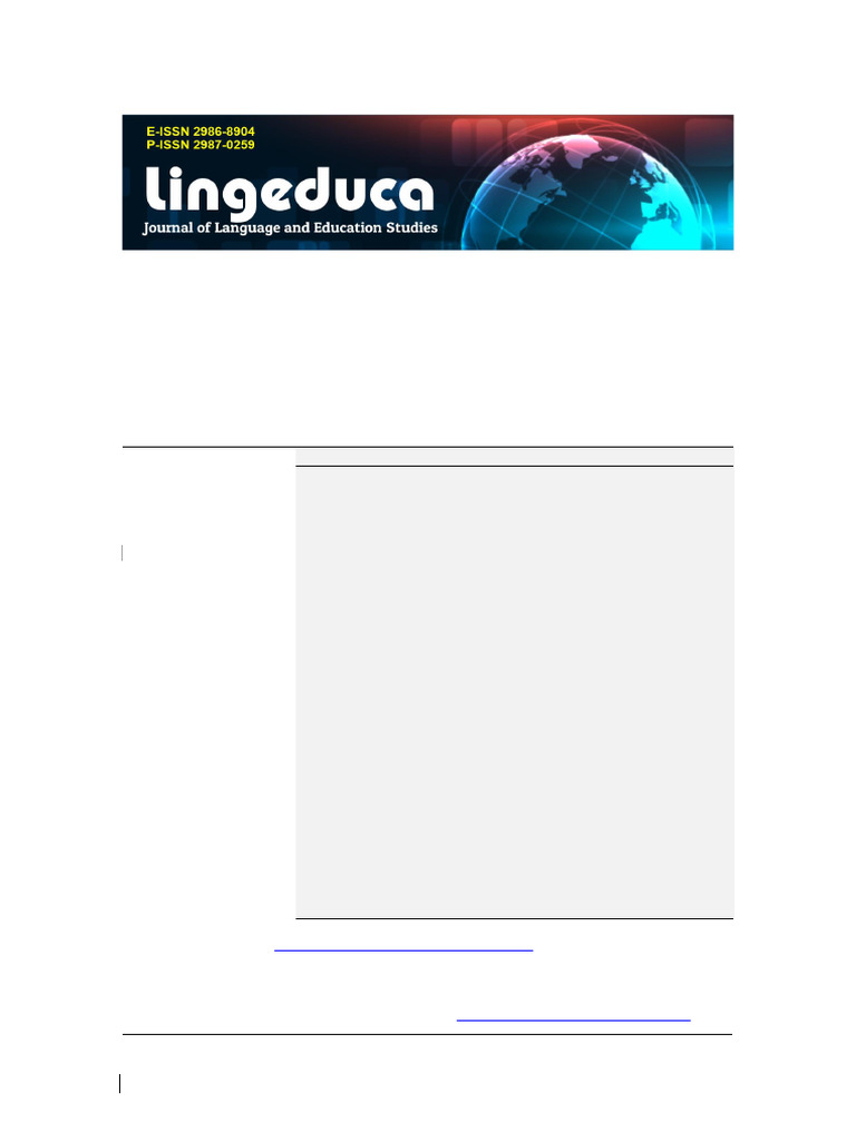 lit revie (8) | PDF | Learning | English As A Second Or Foreign Language