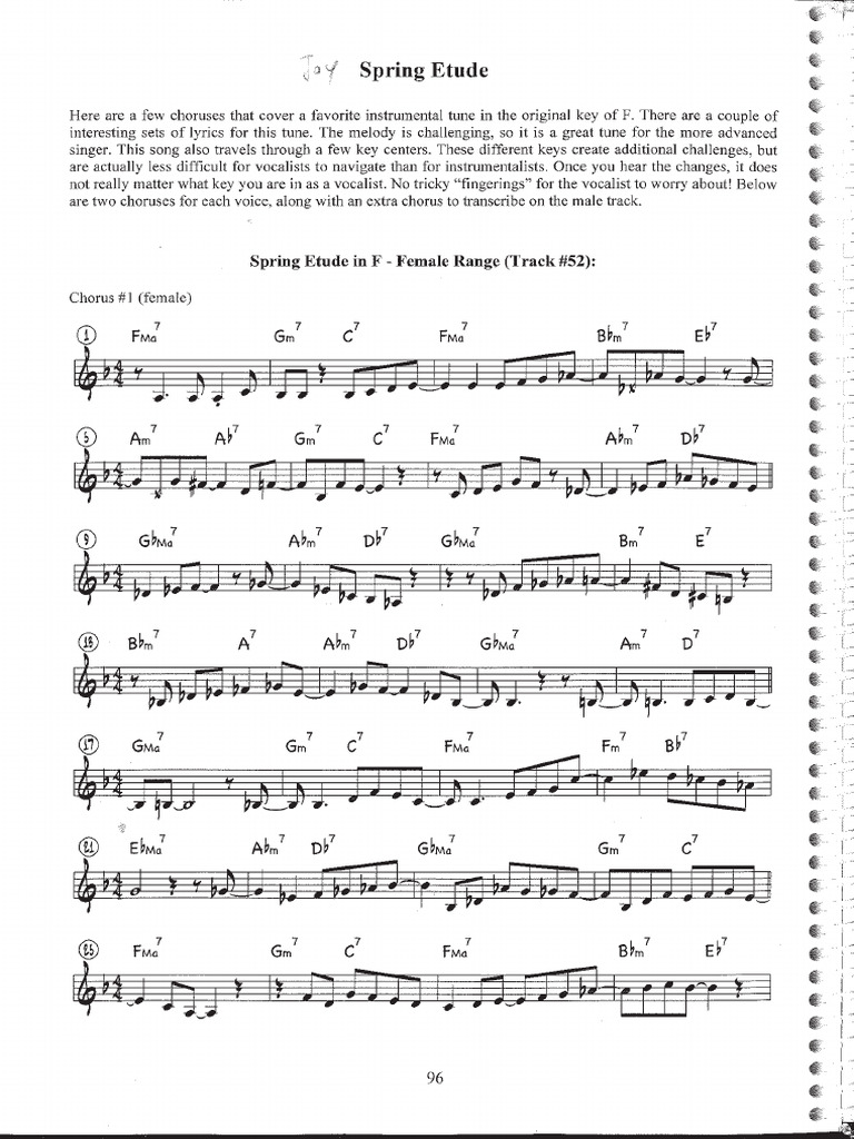 Joyspring Etude - (Female) | PDF