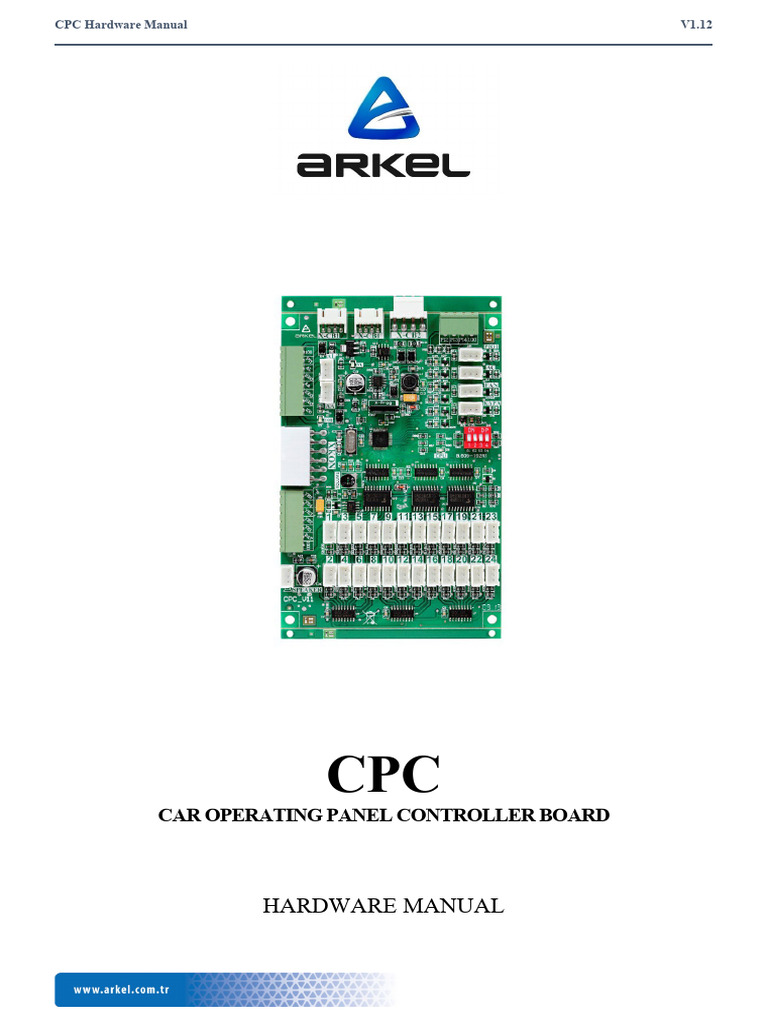 CPC Controller Board Hardware Manual | PDF | Electronics | Computer ...