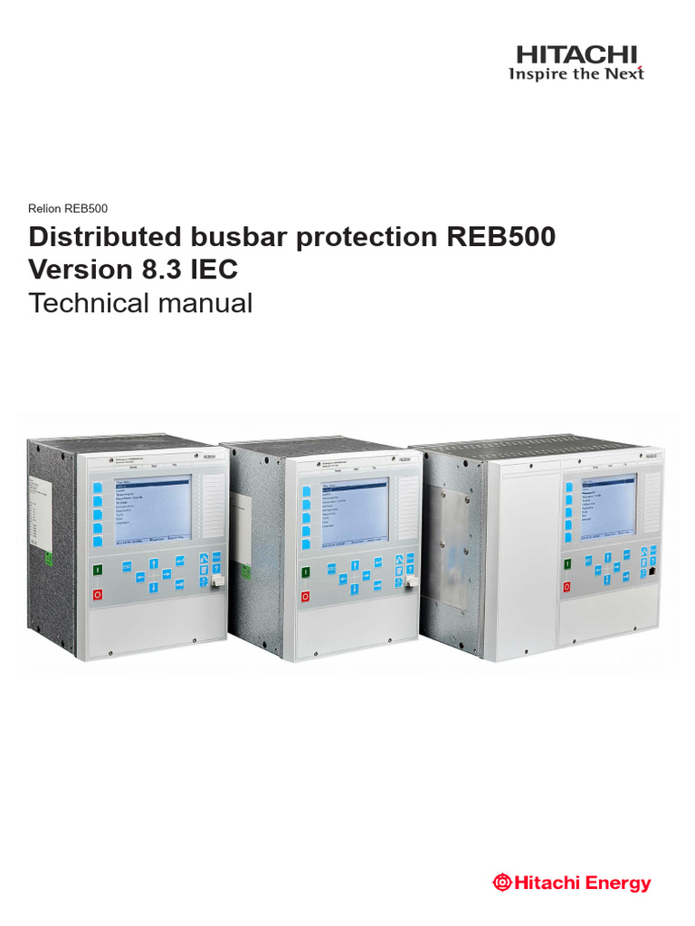 1MRK505400-UEN E en Technical Manual REB500 8 | PDF | Electromagnetic ...