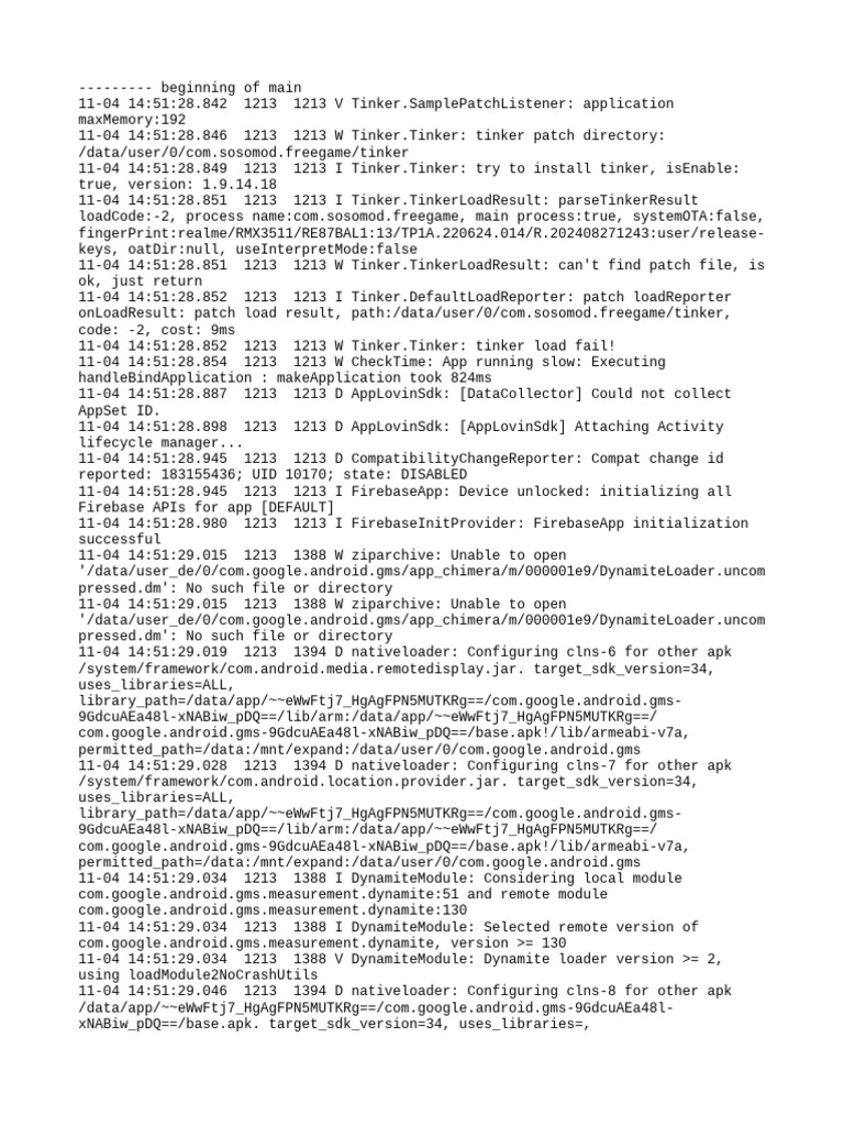 Eegame Logcat | PDF | Computing | Computer Science