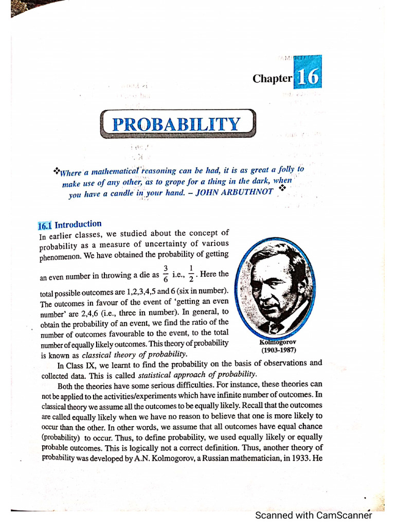 Probability - (Module-5) | PDF